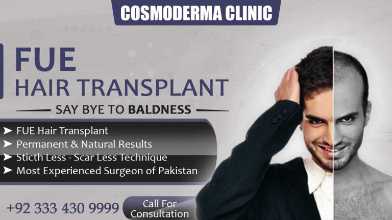 Hair Transplant Clinic Lahore Pakistan Cosmoderma Free Checkup